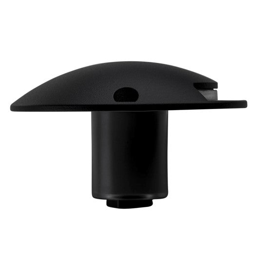 Dome Black Aluminium One Way Deck Lights Built in LED 3w – In Focus ...
