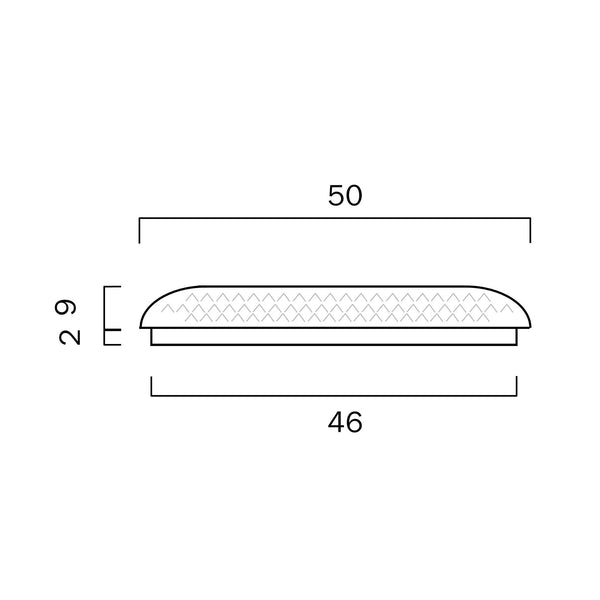 LEGERO 50 LED OYSTER SMART SMD 60w – In Focus Luminations